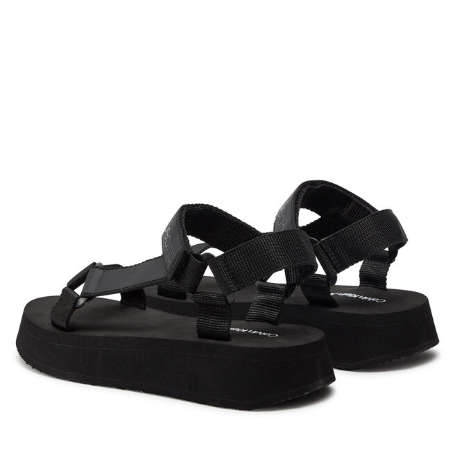 Сандали Calvin Klein Jeans Sandal Velcro Webbing Dc YW0YW01353 Черен ...