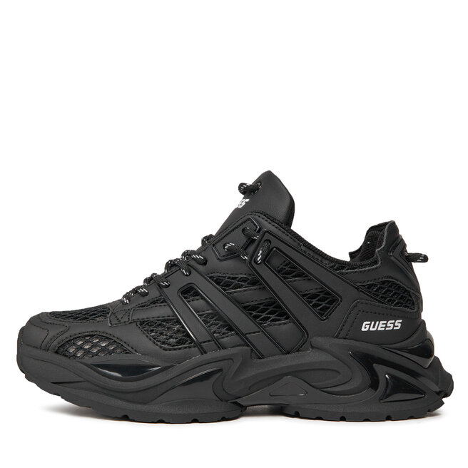 Sneakers Guess Belluna FLJBLL ELE12 Negru | epantofi.ro