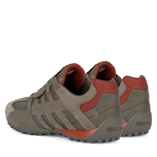 Sneakers Geox Uomo Snake U4207K 022EK C1B6B Grau | eschuhe.de