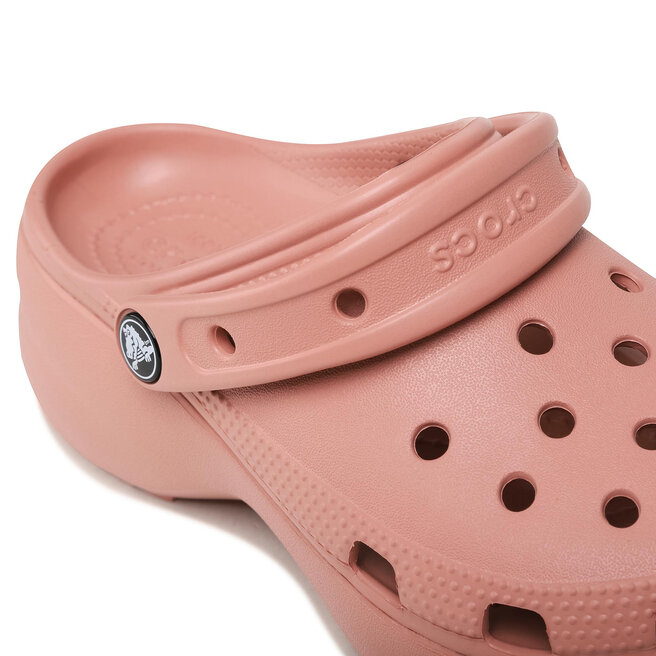 Παντόφλες Crocs Classic Platform Clog 206750-6RL Pale Blush | epapoutsia.gr