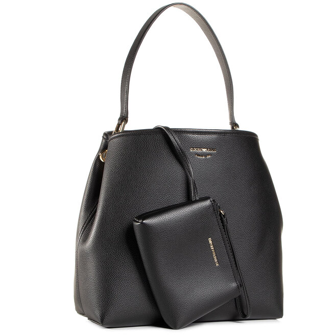 Torebka Emporio Armani Y3E168 YFO5B 88778 Czarny | eobuwie.com.pl