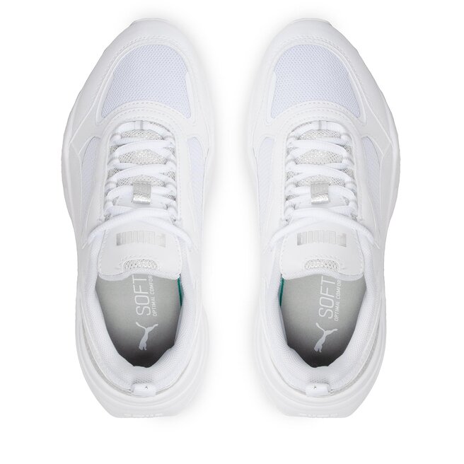 Sneakers Puma Cassia Distressed 387645 02 White/Puma White/Puma Silver ...