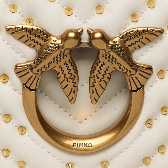 Kabelka Pinko Love Click Mini PE 23 PLTT 100067 A0GQ White Z14Q | eobuv.cz
