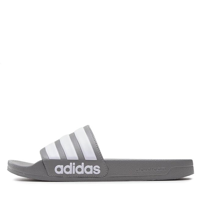 Pantoletten adidas Adilette Shower Slides GY1891 Grau | eschuhe.de