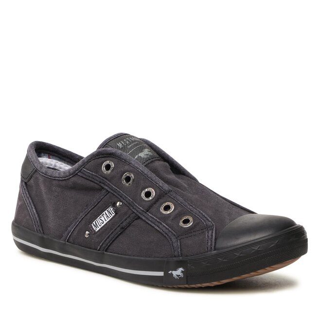 Sneakers aus Stoff Mustang 1099-409-259 Grau | eschuhe.de
