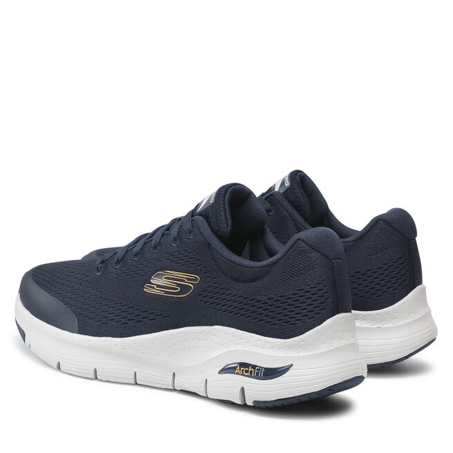 Sneakersy Skechers Arch Fit 232040/NVY Granatowy | eobuwie.com.pl