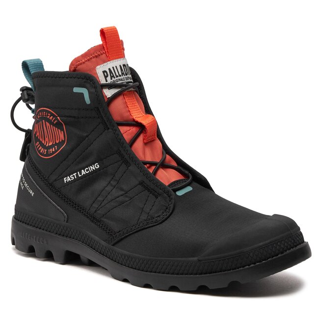 Trapery Palladium Pampa Travel Lite Rs 79104-008-M Czarny | eobuwie.com.pl