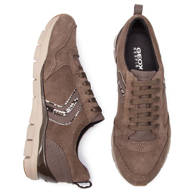 Sneakers Geox D Sukie A D84F2A 022AU C6004 Chestnut | eschuhe.de