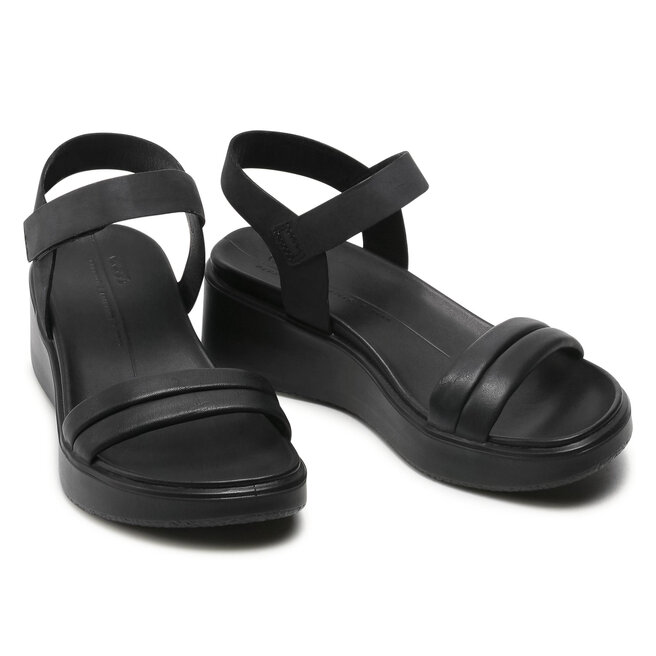 Szandál Ecco Flowt Wedge Lx W 27330351052 Black Black Ecipo Hu