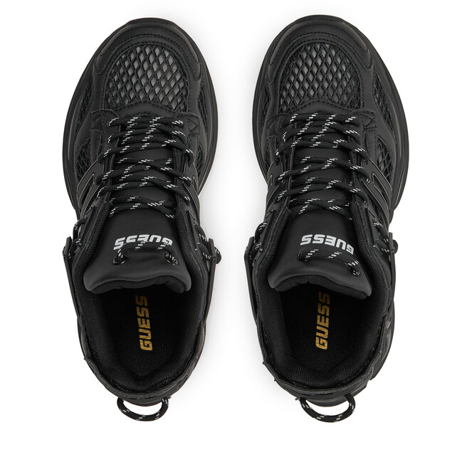 Sneakers Guess Belluna FLJBLL ELE12 Negru | epantofi.ro
