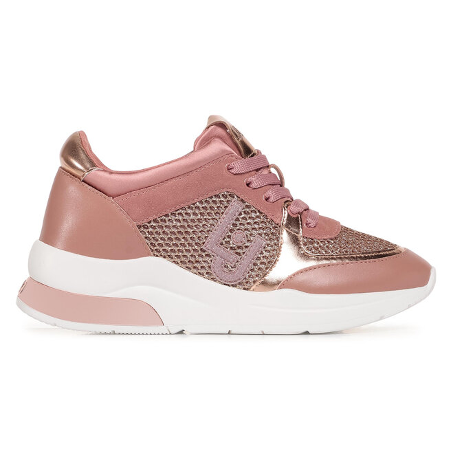 Sneakersy Liu Jo Karlie 12 BF0027 TX032 Różowy | eobuwie.com.pl