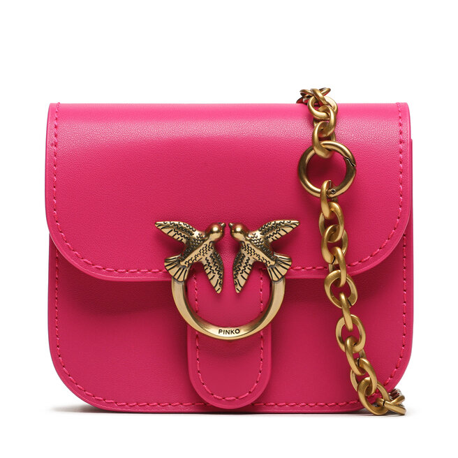 Torebka Pinko Love Bell Micro AI 23-24 PCPL 100049 A14P Pink Pinko N17Q ...
