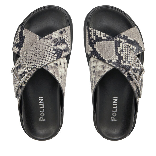 Ciabatte Pollini SA28164G1ITJ0954 Grigio | escarpe.it