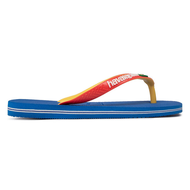 Chancletas Havaianas Brasil Mix 41232069565 Blue Star/White | zapatos.es