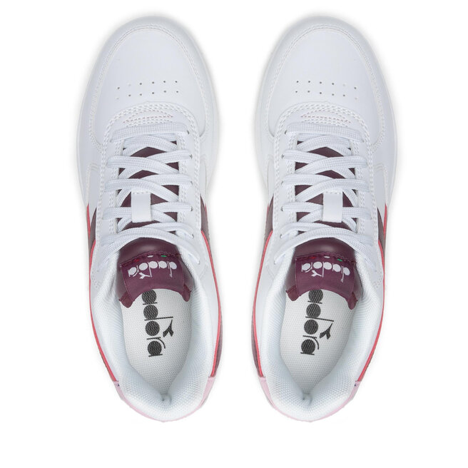 Sneakers Diadora Raptor Low Gs 101.177720 01 D0101 White/Grape Wine ...