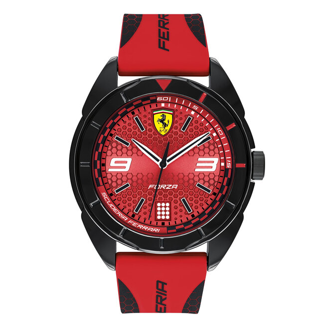Uhr Scuderia Ferrari Forza 830517 Red/Black | eschuhe.de