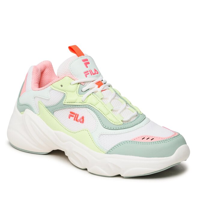 Sneakers Fila Collene Cb Teens FFT0054.13229 Marshmallow/Lime Cream ...
