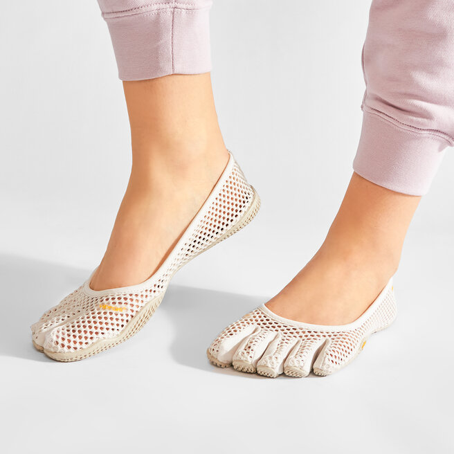 Buty na siłownię Vibram Fivefingers VI-B 18W2702 Beżowy | eobuwie.com.pl