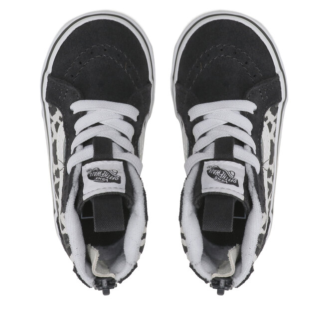 Sneakers Vans Sk8-Hi Zip VN000XG51O71 Snow Leopard Asphalt | epantofi.ro