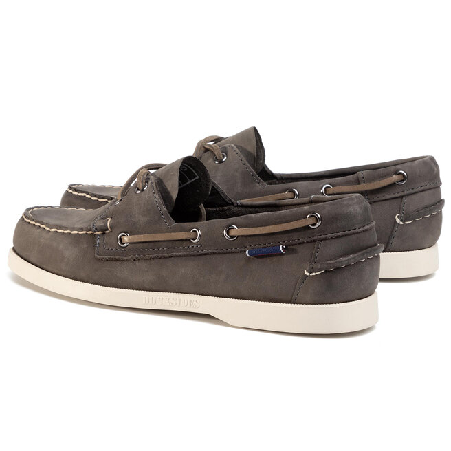 Μοκασίνια Sebago Docksides Portland Crazy H 70015H0 Dk Grey 917 ...