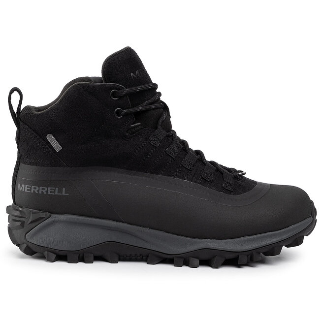 Trekkingschuhe Merrell Thermosnowdrift Mid Shell Wp J19269 Black ...