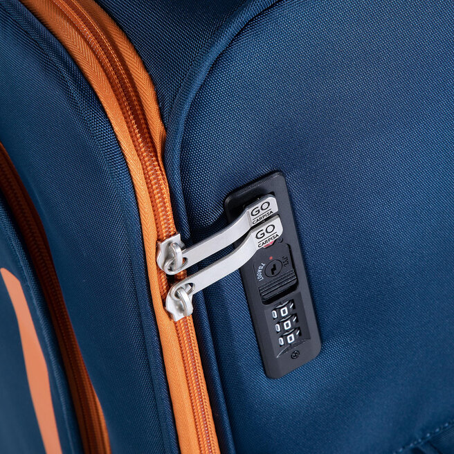 Walizka duża Carpisa Go Slight VA90600LC00 Granatowy | eobuwie.com.pl
