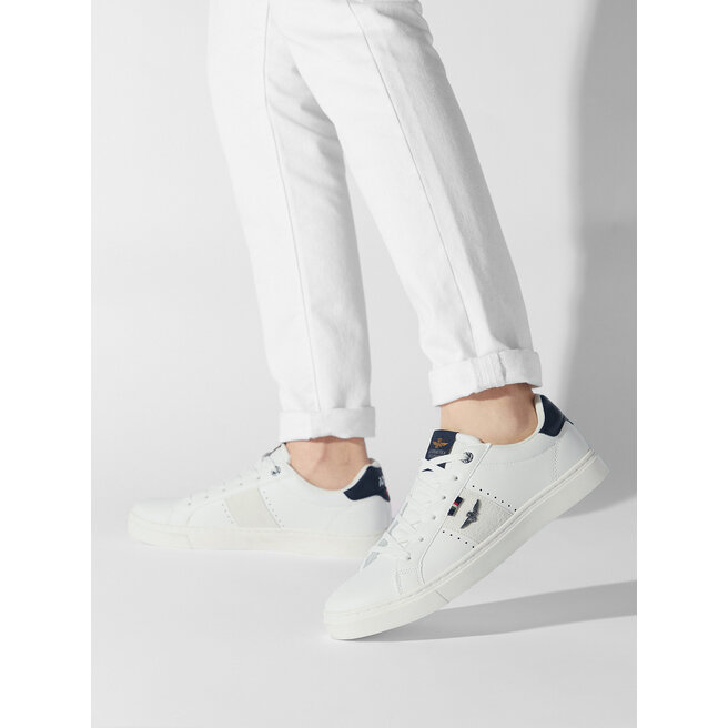 Sneakers Aeronautica Militare 222SC211CT2995 Off White/Blue 94245 ...