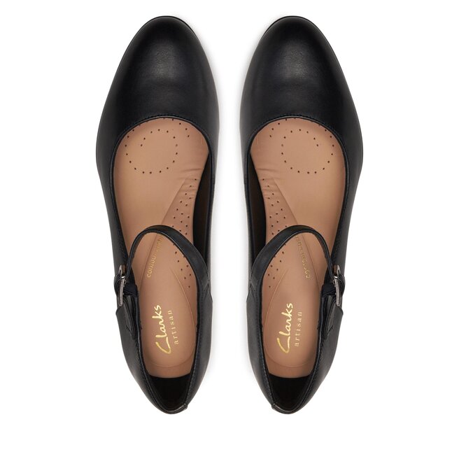 Обувки на ток Clarks Freva55 Strap 26172052 Черен | obuvki.bg