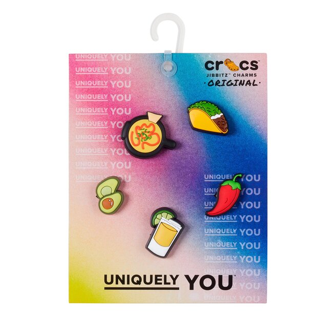 Adorno para zapatos Crocs Mexican Food 5 Pack 10011404 mix | zapatos.es