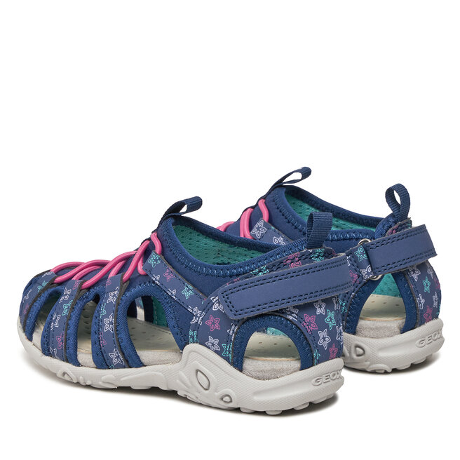 Sandalias Geox J Sandal Whinberry G J45GRB 015CE C4268 S Navy/Fuchsia ...