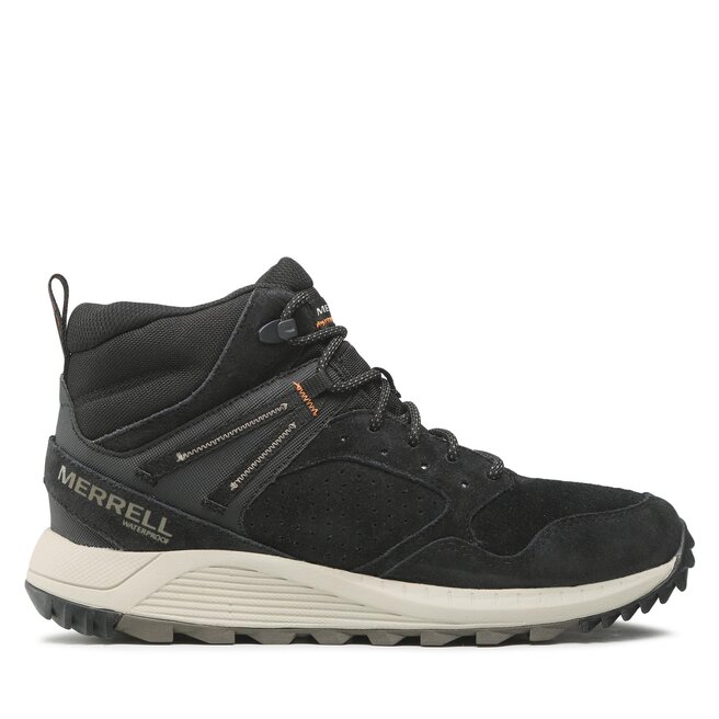 Trekkings Merrell Wildwood Sb Mid Wp J067285 Negru | epantofi.ro