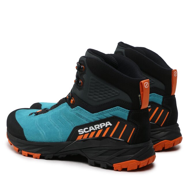 Trekkingschuhe Scarpa Rush Trk Gtx GORE-TEX 63140-200 Pagoda Blue/Mango ...