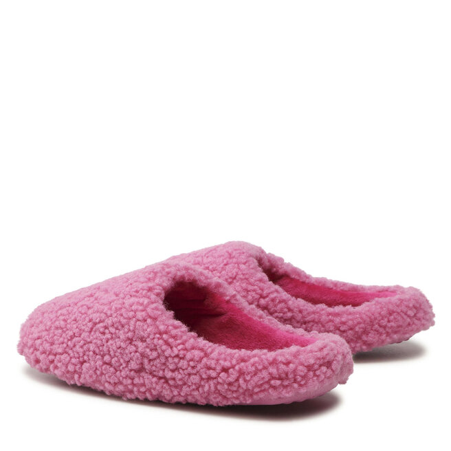 Kapcie ONLY Shoes Onlhoney-1 Fluffy Slipper 15271648 Fuchsia Pink ...