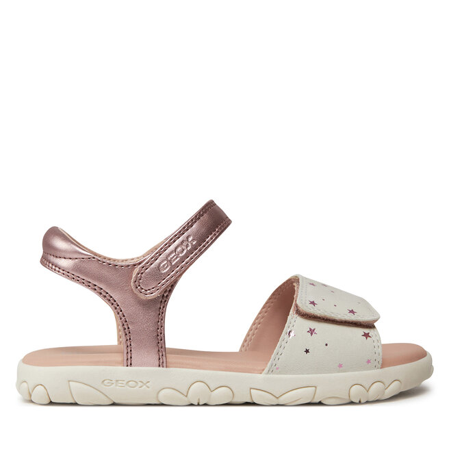 Sandale Geox J Sandal Haiti Girl J028ZA 007NF C8283 S Old Rose/Off ...