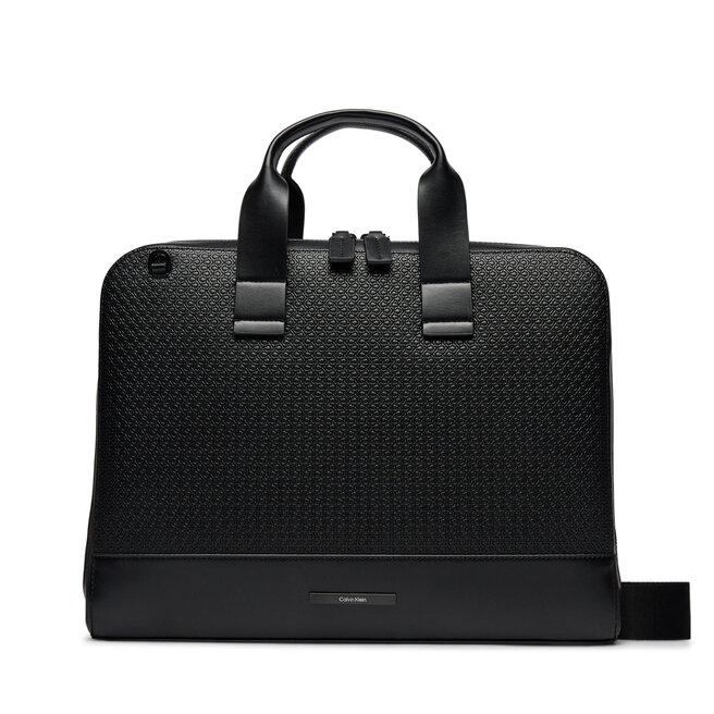 Laptoptasche Calvin Klein Modern Bar Slim Laptop Bag Mono K50K511366 ...