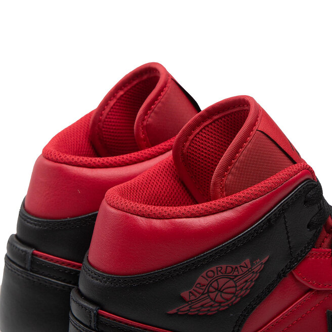 Sneakers Nike Air Jordan 1 Mid 554724 660 Rot | eschuhe.de