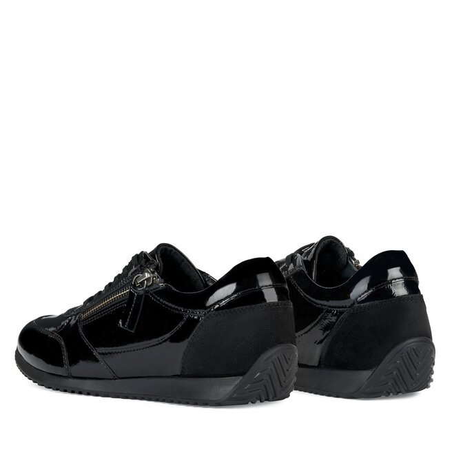 Sneakersy Geox D Calithe D36N0A 06722 C9999 Czarny | eobuwie.com.pl