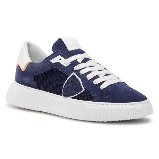 Zapatillas Philippe Model Temple BTLU RD01 Bleu Blanc | zapatos.es