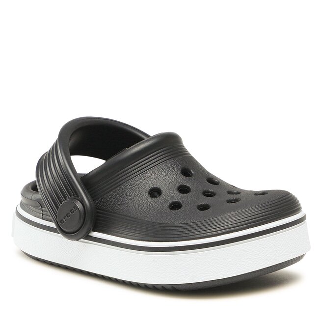 Klapki Crocs Crocs Crocband Clean Clog T 208479 Black 001 | eobuwie.com.pl