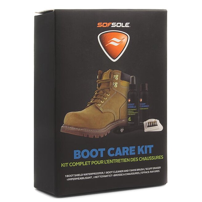 Kit per pulizia scarpe Sofsole Boot Care Kit | escarpe.it