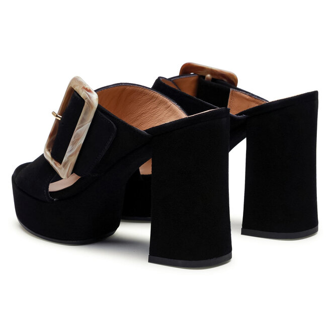 Klapki Unisa Varun Ks Black | eobuwie.com.pl