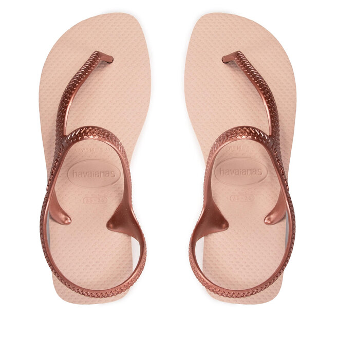 Sandały Havaianas Flash Urban 40000393606 Ballet Rose/Gold | eobuwie.com.pl