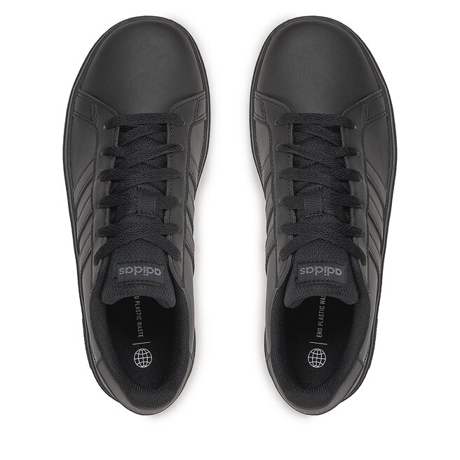 Sneakers adidas Grand Court 2.0 K FZ6159 Schwarz | eschuhe.de
