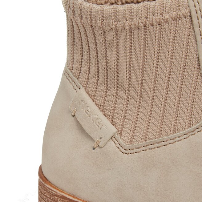 Botki Rieker Y9050-62 Ginger / Ginger 62 | eobuwie.com.pl
