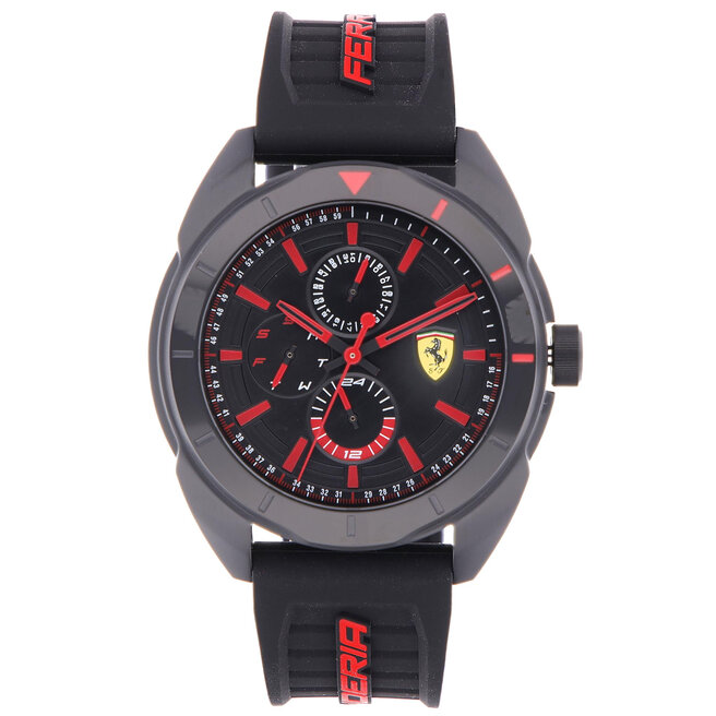 Uhr Scuderia Ferrari Forza 0830547 Black/Black | eschuhe.de