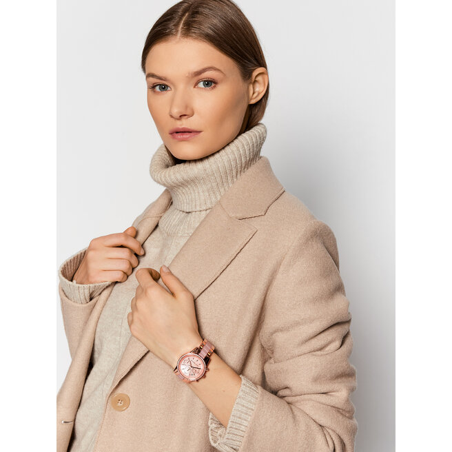 Zegarek Michael Kors Ritz MK6769 Rose Gold/Rose | eobuwie.com.pl