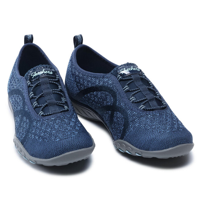 Sneakersy Skechers 23028 NVY Granatowy | eobuwie.com.pl