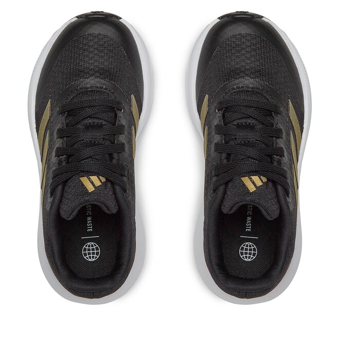 Zapatos adidas RunFalcon 3 Lace Shoes IG5383 Cblack/Goldmt/Betsca ...