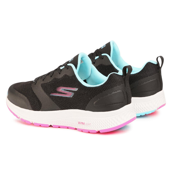Sneakersy Skechers 128076 BKMT Czarny | eobuwie.com.pl