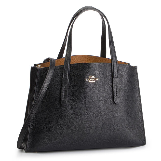 Handtasche Coach Pew Chrl Cal 25137 LIBLK Black | eschuhe.de